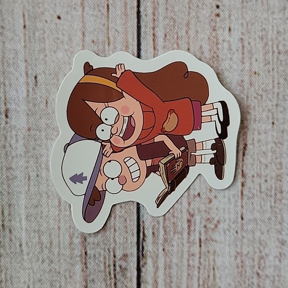 Office | Mabel Dipper Pines Gravity Falls Sticker | Poshmark